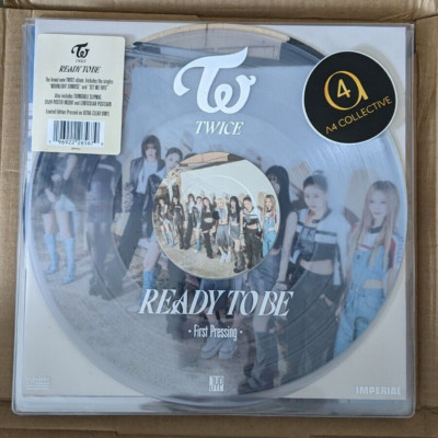 Twice READY TO BE D2C Exclusive Ultra Clear Vinyl First Pressing New ...