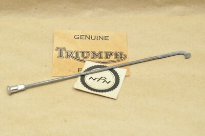 OEM NOS VTG Triumph 1959-1967 T20 Tiger Cub Rear Wheel 6-3/8" 100 ...