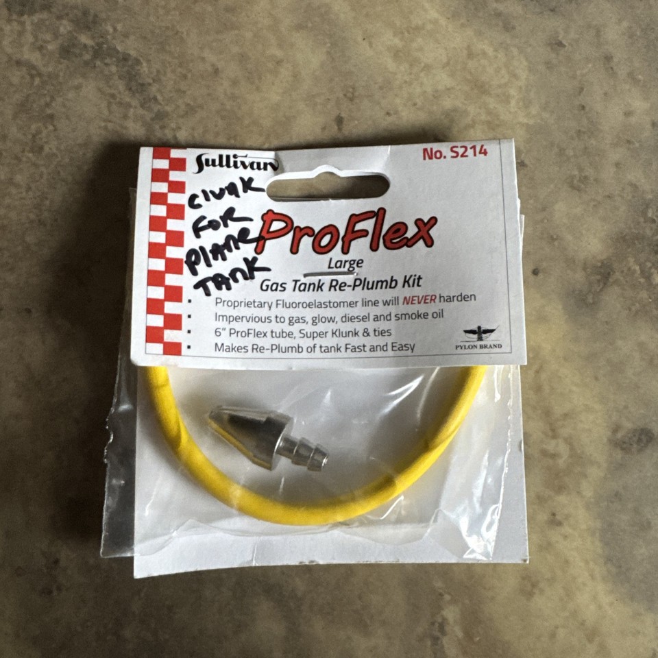 Sullivan (S214) Gas Tank Re-Plumb Kit (NIB) Rc plane | eBay