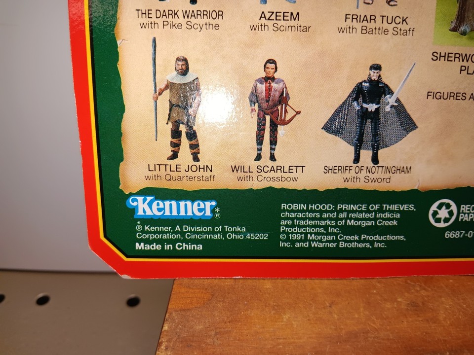 Vintage Robin Hood Prince Of Thieves CrossBow Robin Hood Action Figure ...