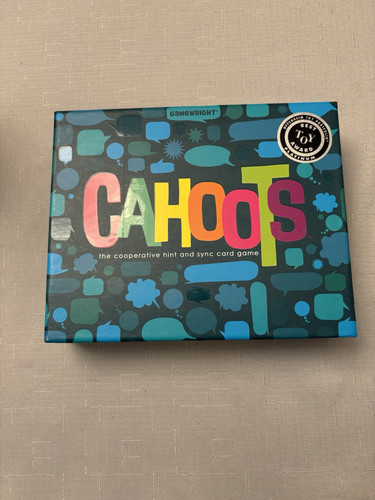 Cahoots Game: The cooperative hint and sync card game Gamewright ...