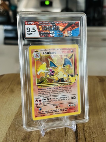 2021 Pokemon Celebrations Classic Collection CHARIZARD Confetti 4/102 ...