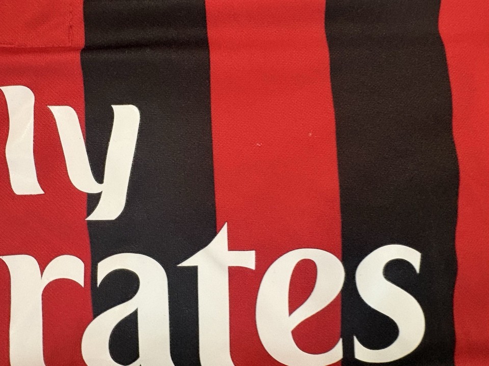AUTHENTIC PUMA 2018 AC Milan Collar Jersey | eBay