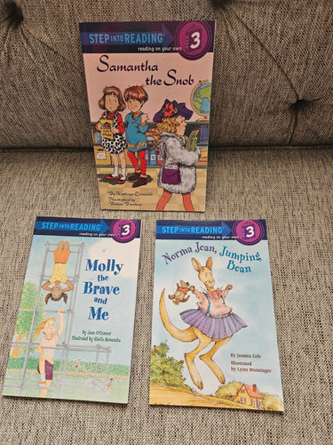 Lot of 3 Step Into Reading Level 3 | eBay