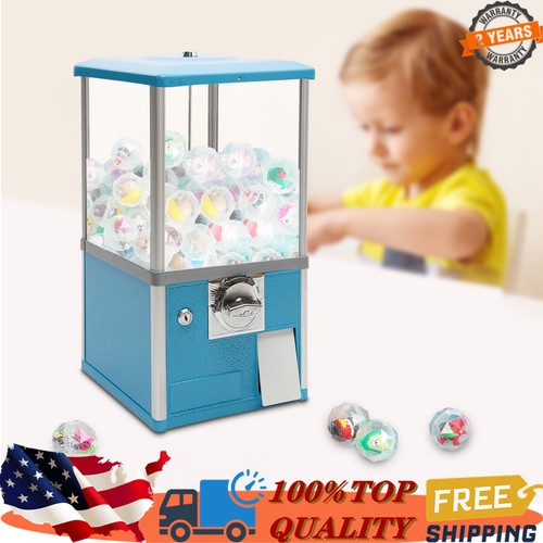 25-cent Gumball Machine 20" H Vending Coin Bank Vintage Gumballs ...