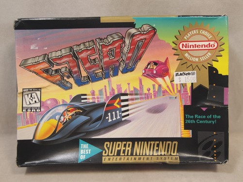 F-Zero (Super Nintendo | SNES) Authentic BOX ONLY | eBay
