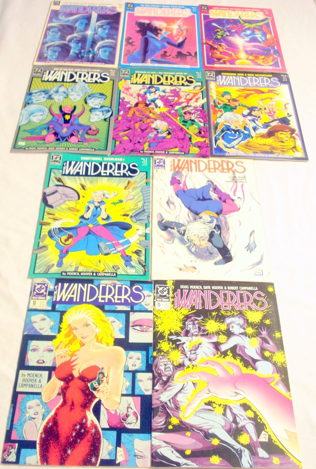 Ten The Wanderers DC Comics #1 thru #6, #8 thru #11 Fine+ 1988-1989 | eBay