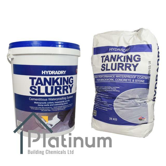 Wykamol HydraDry Tanking Slurry 20kg | BBA Basement Waterproof Damp ...