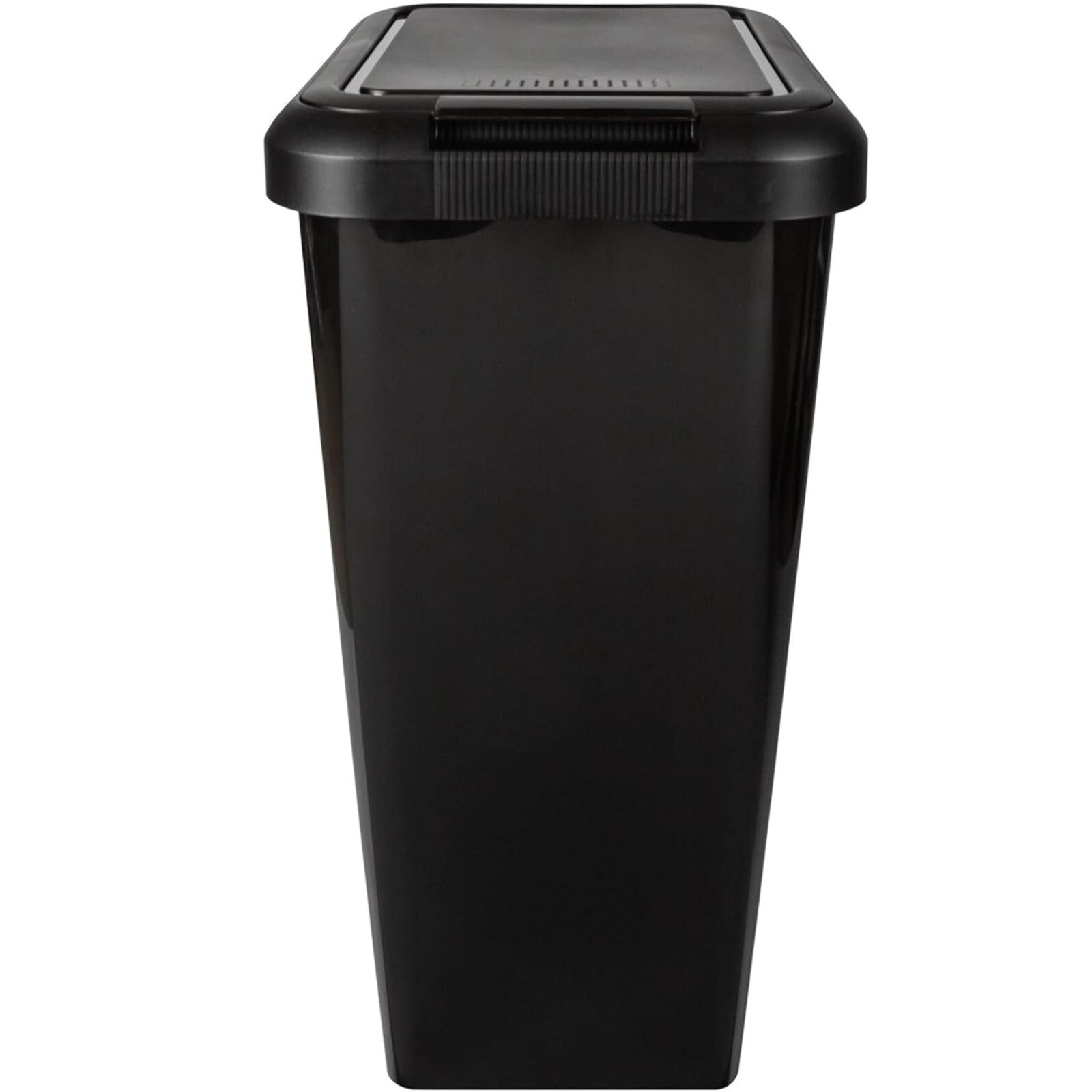 black kitchen bin rectangle touch swing and lift bin for waste or ...