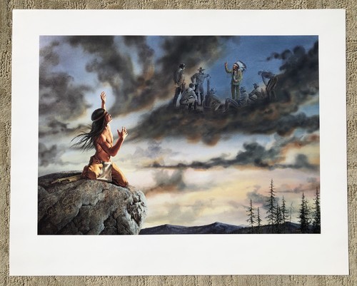 David Ewart Listed Artist "Vision of Peace" Signed/Numb Lithograph | eBay