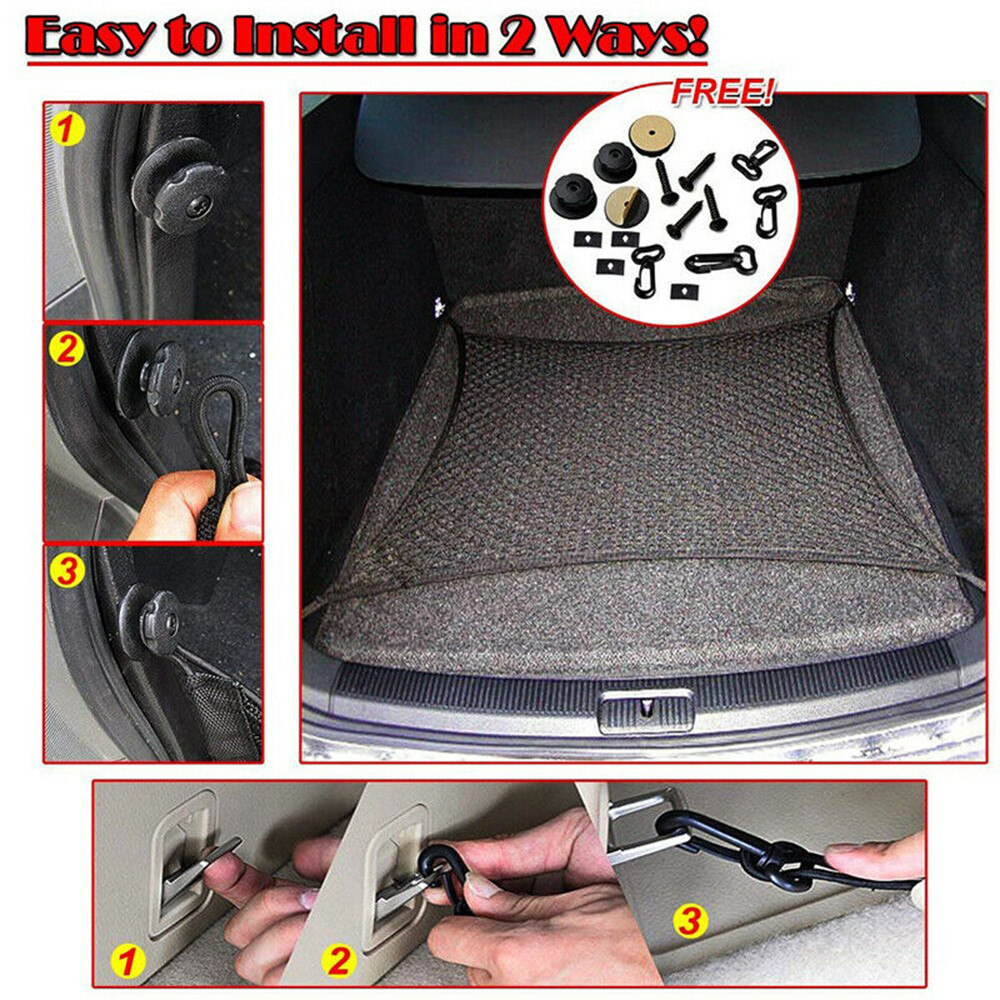 String Holder Mesh Luggage Elastic Nylon Large Car Cargo Net | eBay