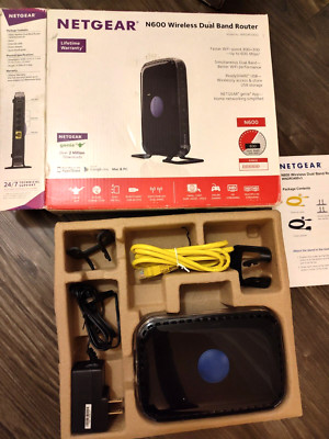 Netgear N600 Wireless Dual Band Router WNDR3400 | eBay