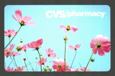 CVS PHARMACY Pink Spring Flowers ( 2010 ) Gift Card ( $0 ) | eBay