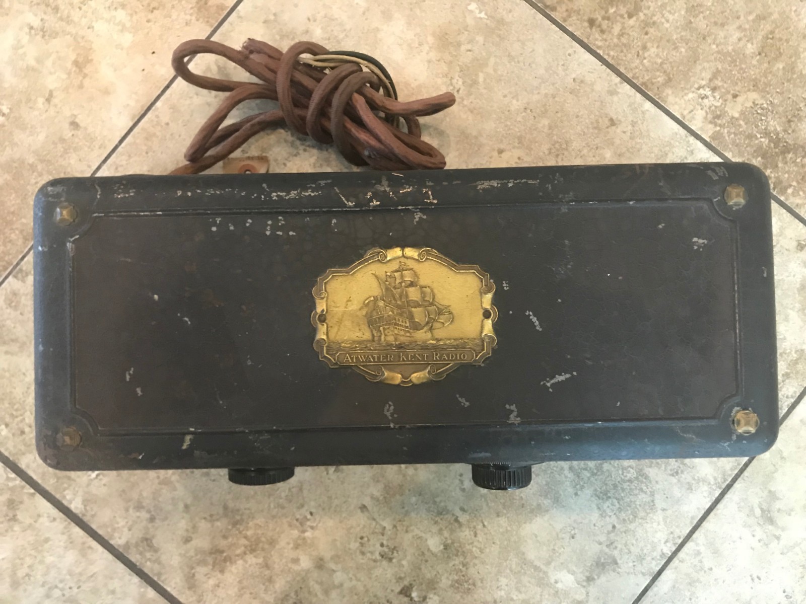 1924 Atwater Kent Model 35 Tube Radio | eBay