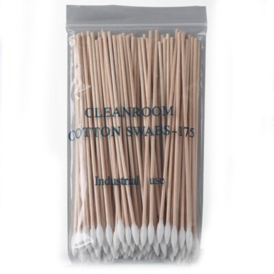 100Pcs Applicator Q-tip Swabs 6" Extra Double Head Cotton Long Wood ...