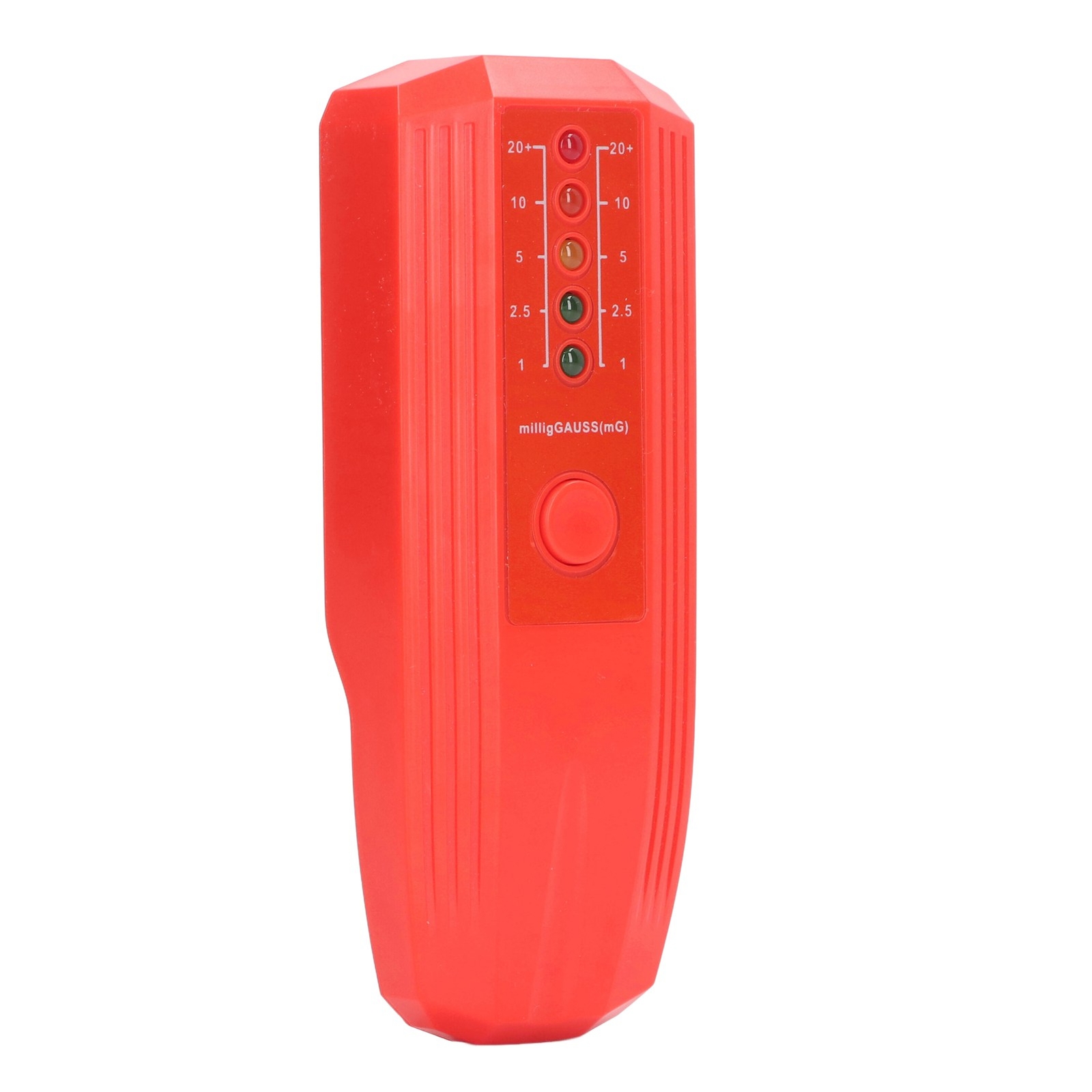 (Red)EMF Radiation Meter 50 60Hz Accurate Color LED Indicator ...