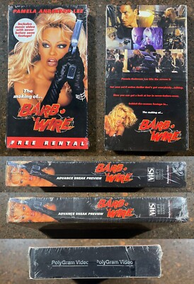 NEW VHS: Barb-Wire: The Making Of: Factory Sealed + Watermark | eBay