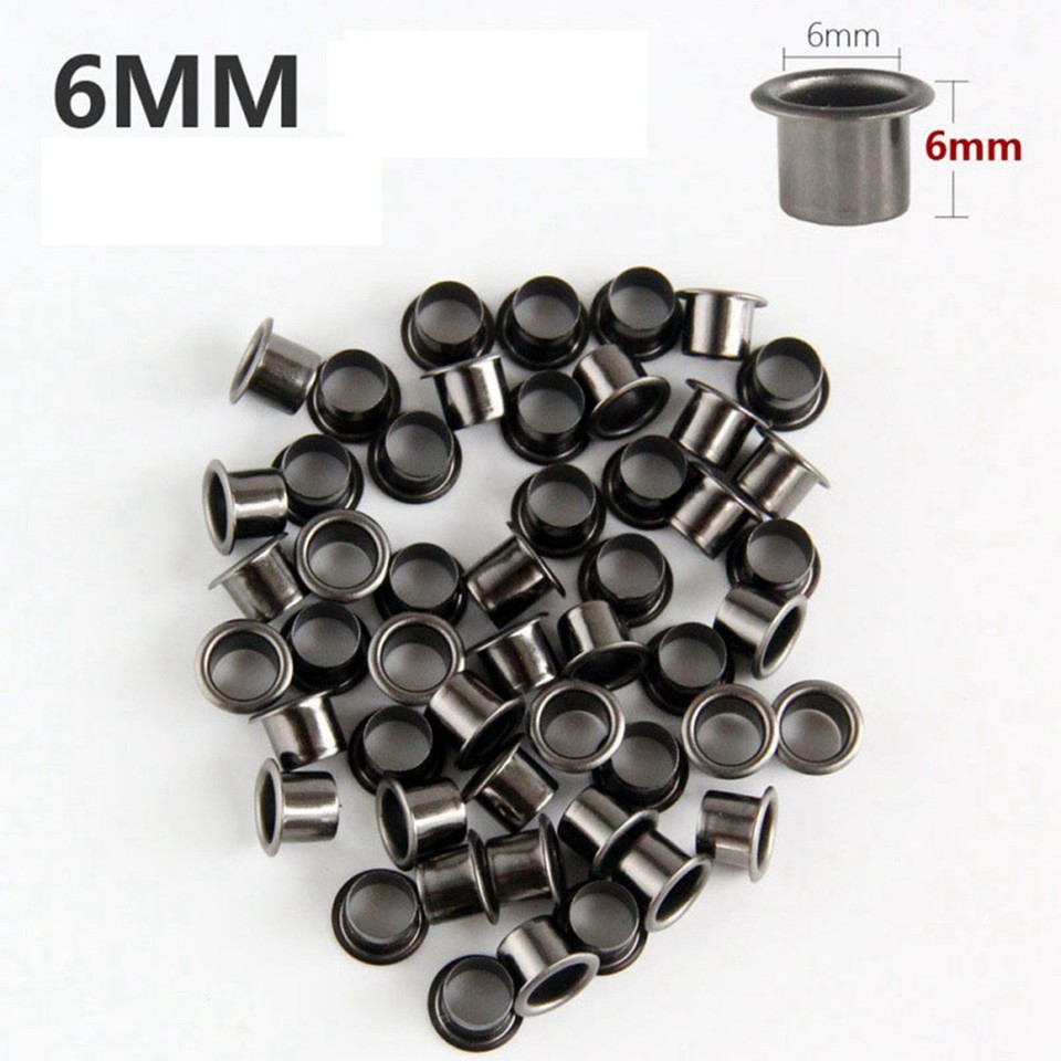 100Pcs Eyelets for DIY Kydex Sheath 6mm Rivet Hand Tool Parts Eyelet ...