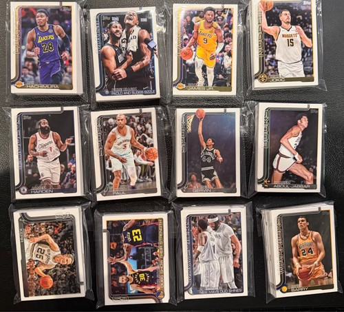 Topps NBA Basketball Card Bulk Lot of Random Mix Cards 1000 Cards ...