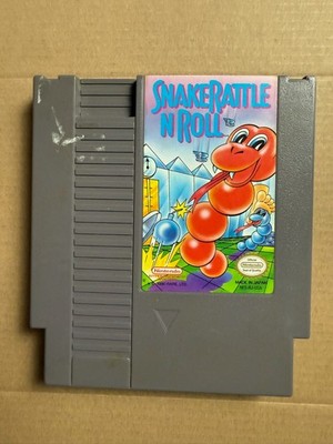 Snake Rattle 'n' Roll -- NES Super Nintendo Authentic Original Game ...