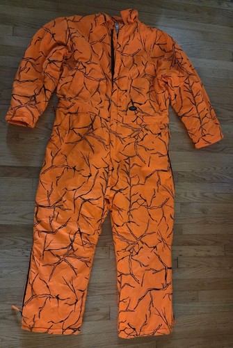 Walls 2X-Large Regular Insulated Coveralls Blaze Orange Hunting Suit ...