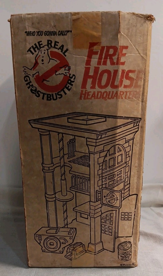 Vintage Collectors Kenner The Real Ghostbusters Firehouse BOX ...