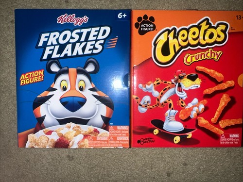 Jada 6″ Tony Tiger Kellogg’s Frosted Flakes & Chester Cheetah Cheetos ...