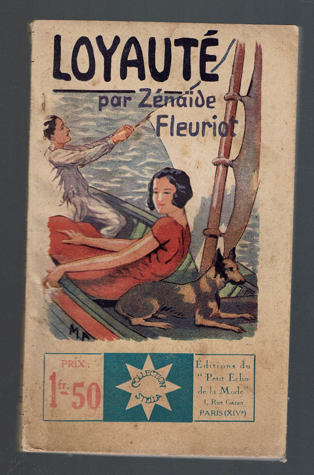 LOYAUTE ZENAIDE FLEURIOT 1929 COLLECTION STELLA N°213 | eBay