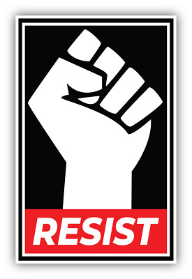 Resist Vinyl Sticker Decal | eBay