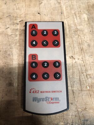 Genuine 4x2 Matrix Switch WyreStorm Express Remote Control | eBay