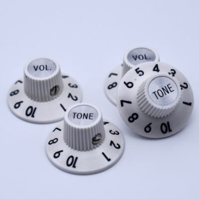 Jazzmaster Witch Hat Volume Tone GUITAR Knob Fit "72 Tele 1/4" Solid ...