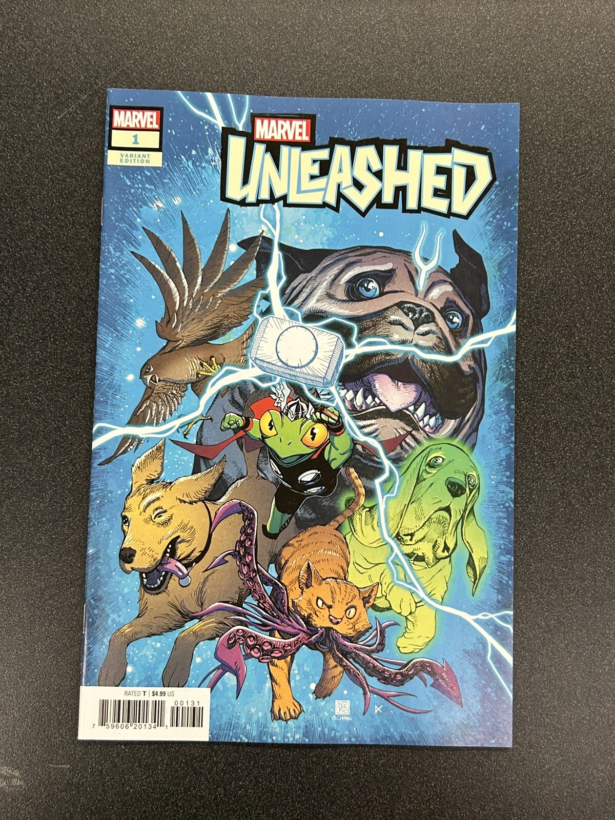 MARVEL UNLEASHED #1 COVER E VARIANT BERNARD CHANG COVER MARVEL COMICS ...