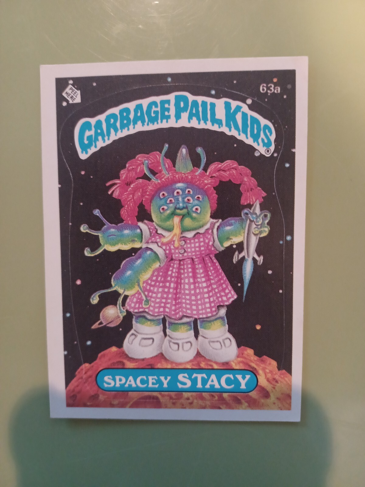 1985 Garbage Pail Kids Matte Series 2 Spacey Stacy 63a 1 Star Matte | eBay