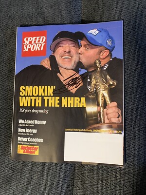 Autographed Tony Stewart Signed Speed Sport Magazine NHRA Nascar | eBay