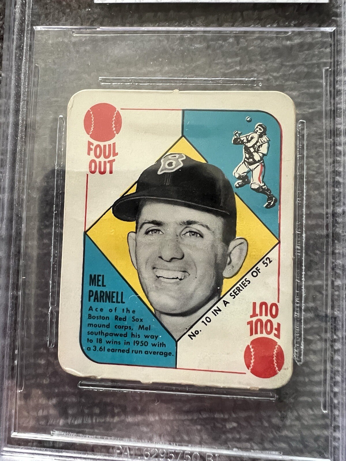 1951 Topps - Red Backs Mel Parnell #10 for sale online | eBay