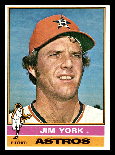 1976 Topps Jim York Houston Astros #224 VG-EX | eBay