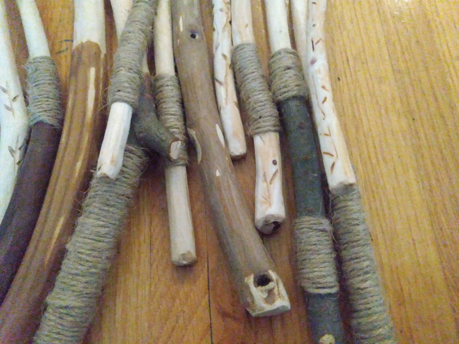 14 Handmade Magic Wands made from Eastern Hemlock Tree Wood Branches | eBay