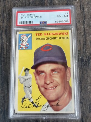 1954 topps ted kluszewski PSA 8 Reds | eBay