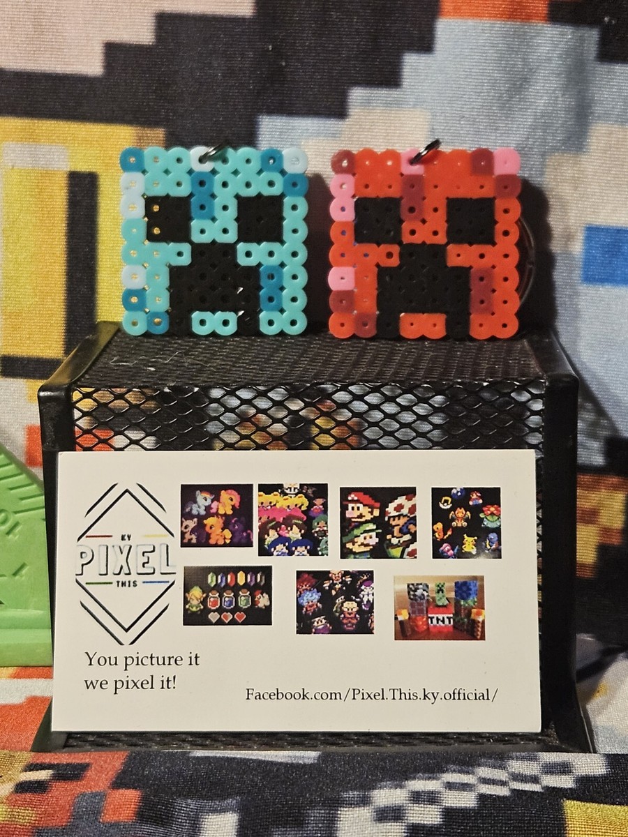 Minecraft Pixel Art Scene