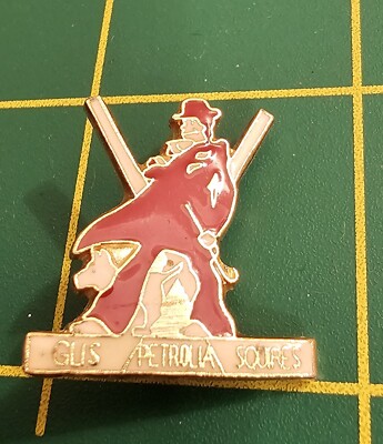 Vintage GLIS Petrolia Squires Metal Lapel Pin | eBay
