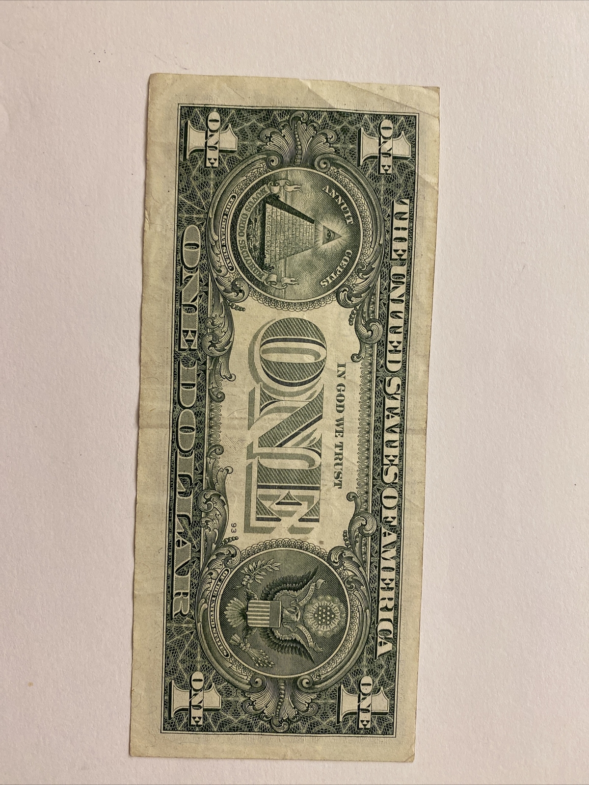 $1 Dollar 2013 Bill Note Fancy Lucky 5 Of 8’s Almost Super Repeater ...