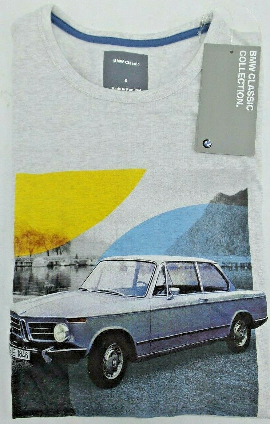 NEW OEM BMW Heritage Men's bmw Classic 2002 T-shirt Size:Small ...