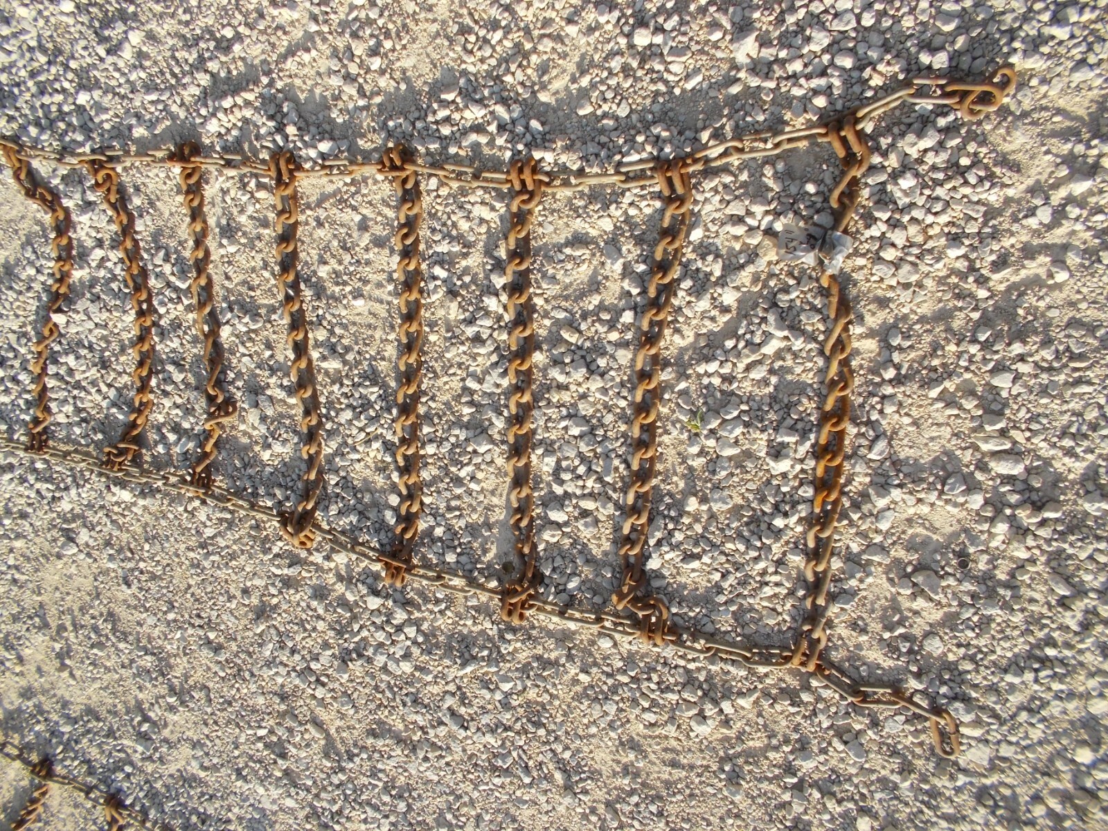 Universal tractor tire wheel snow mud chains 154" x 29" set pair of 2 ...