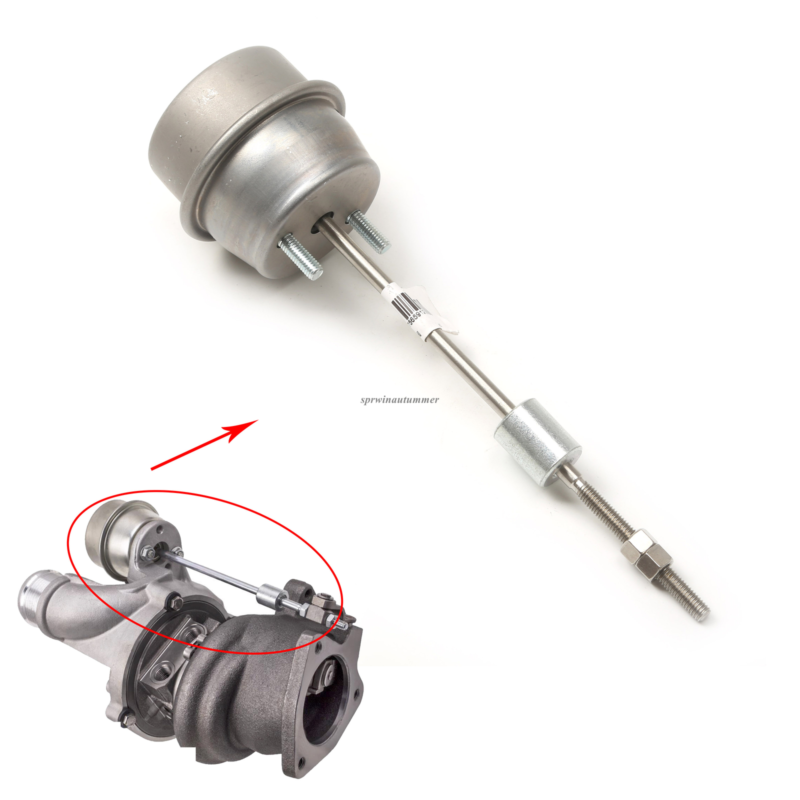 Turbo Wastegate Actuator 1.6T Fit For BMW MINI Cooper S R55 R56 R57 R58 ...