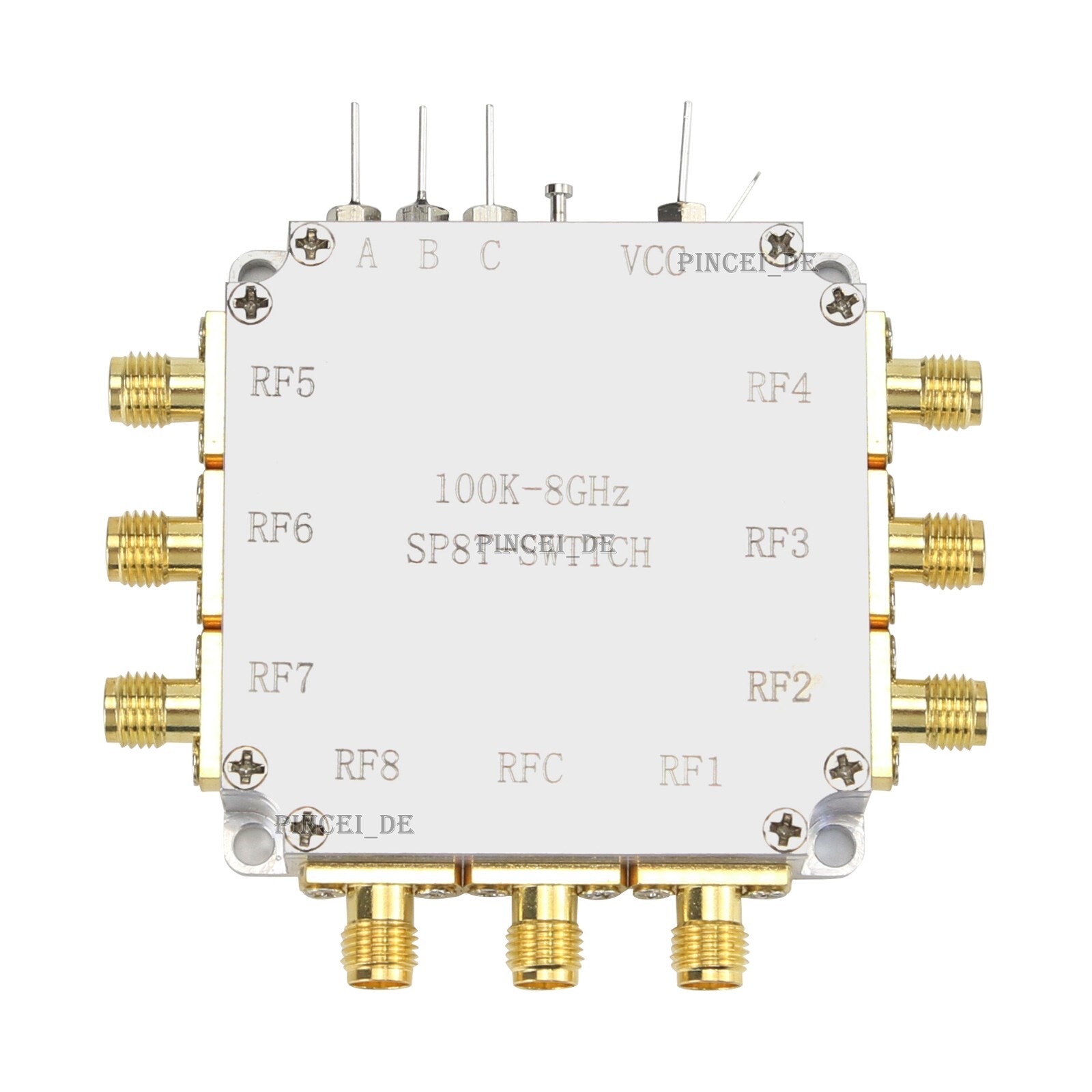 LF-3GHz SP8T Switch 3GHZ RF Switch Module with Metal Shell High ...