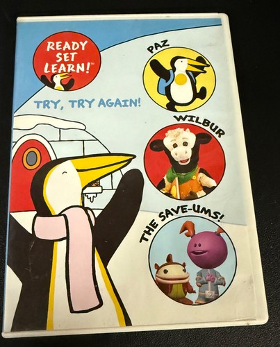 READY SET LEARN~volume 1~TRY TRY AGAIN~DVD with Learning and Activity ...