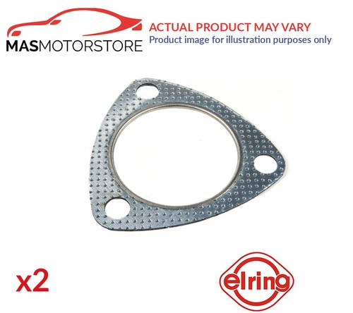 EXHAUST PIPE GASKET ELRING 273660 2PCS A FOR MAZDA 6,5,3 2L 81KW,105KW ...