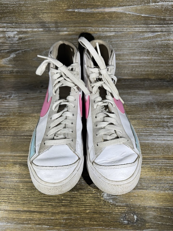 Nike Blazer Mid 77 Vintage Pastel High Top Shoes DA4295-100 Women's ...