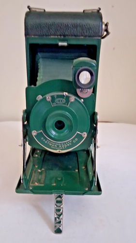 No. 1A Pocket Kodak Jr Green with Green Bellows. Nice Condition | eBay