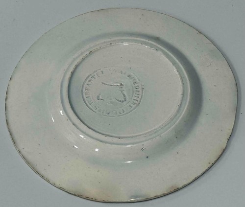 Rare Staffordshire Small OLD WOMAN NAMED TOWL Pearlware Plate, Clews, c ...